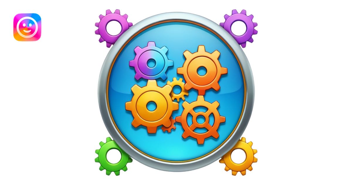 iPhone settings app emoji emoji | AI Emoji Generator