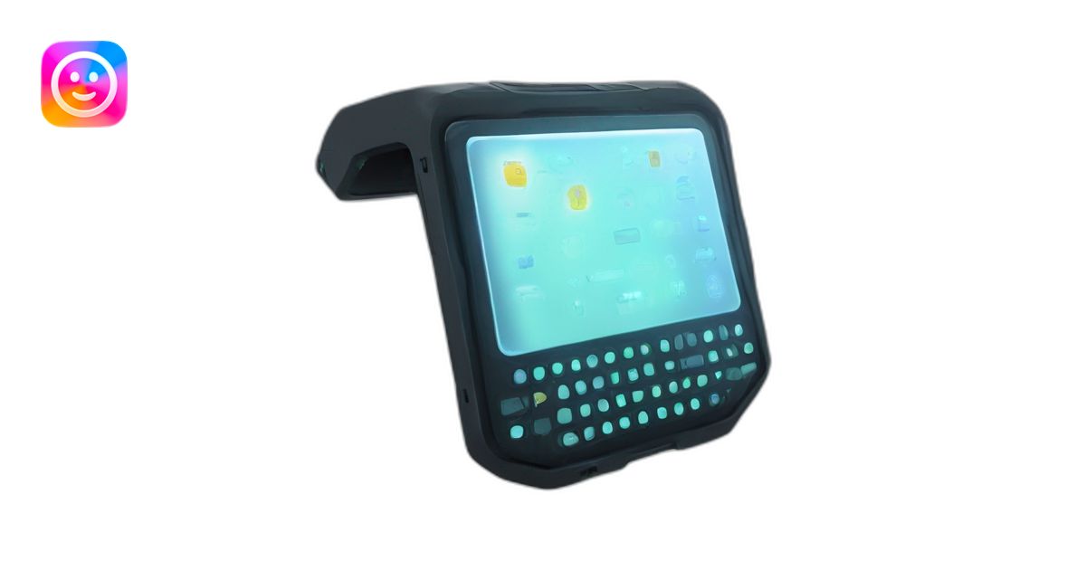 futuristic dark Personal Cloaking Device pad with buttons and switchers ...