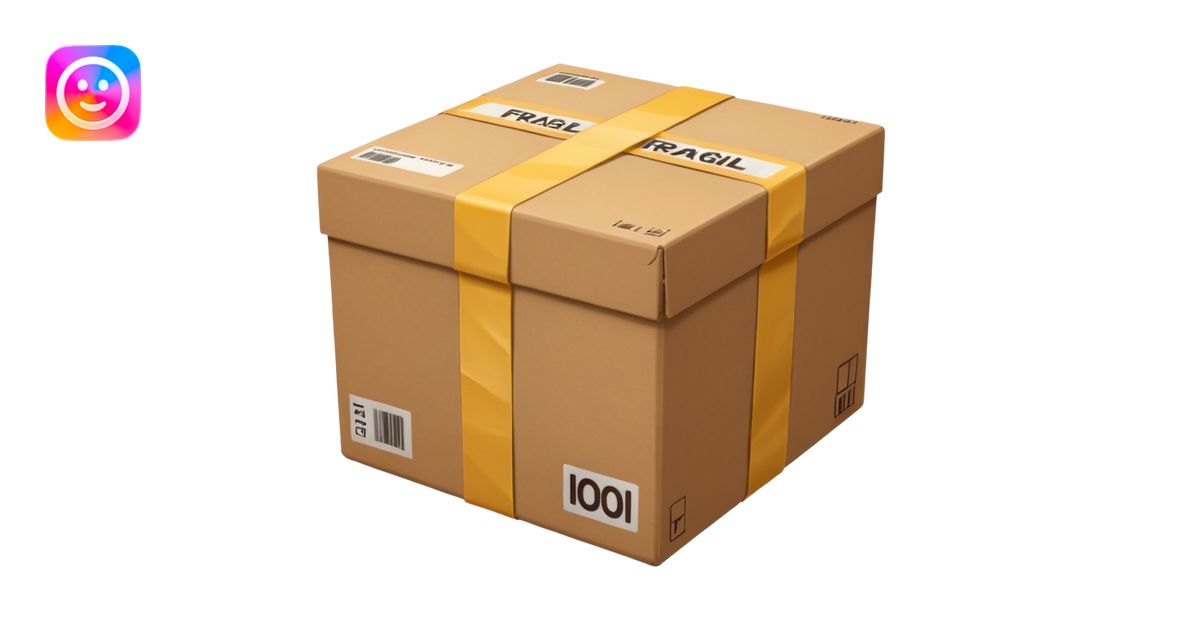 fragile box content emoji | AI Emoji Generator