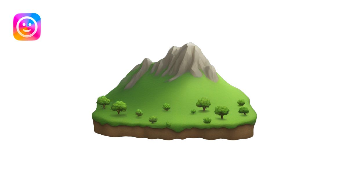 Hills emoji | AI Emoji Generator