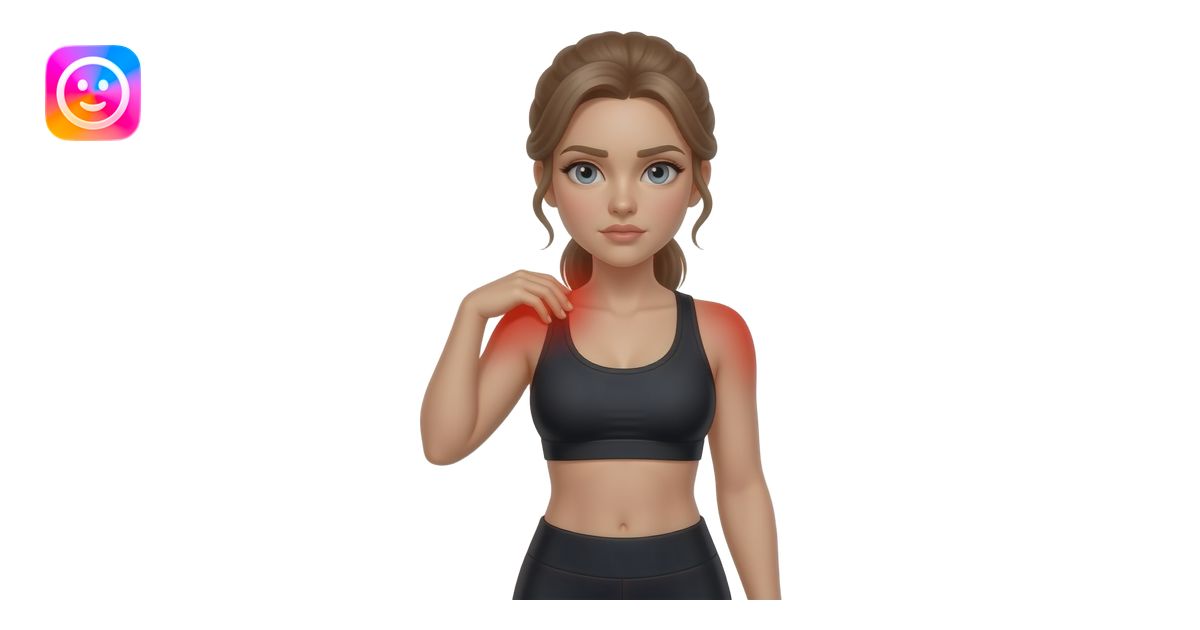 shoulder pain, full red glow covering both shoulders and upper shoulder ...