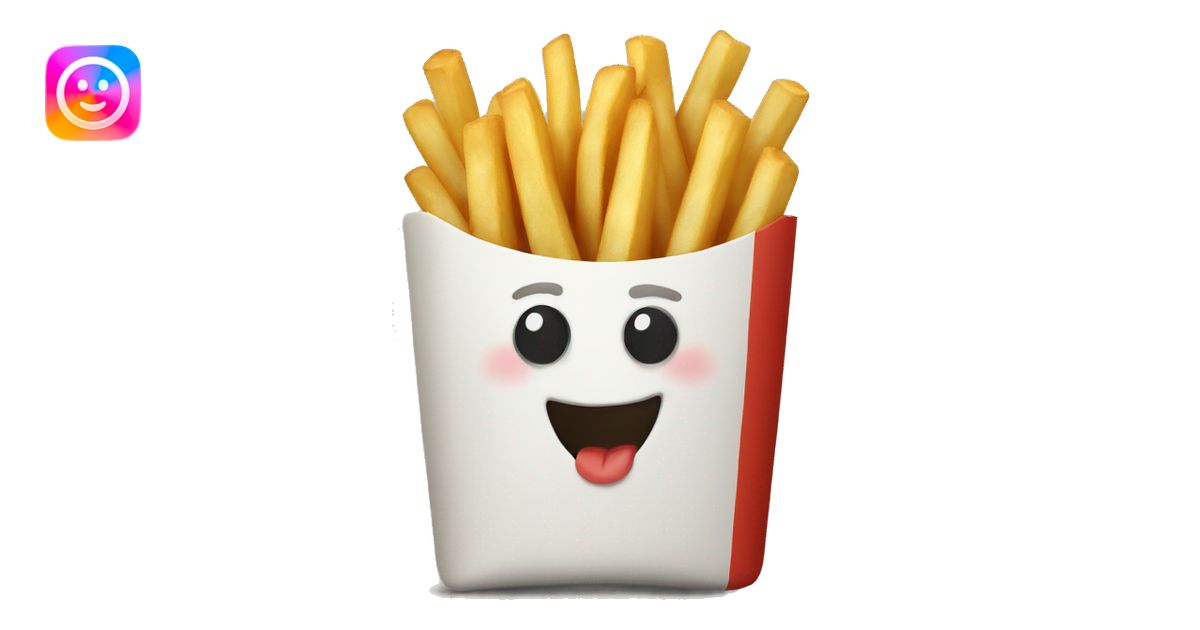 French fries emoji | AI Emoji Generator