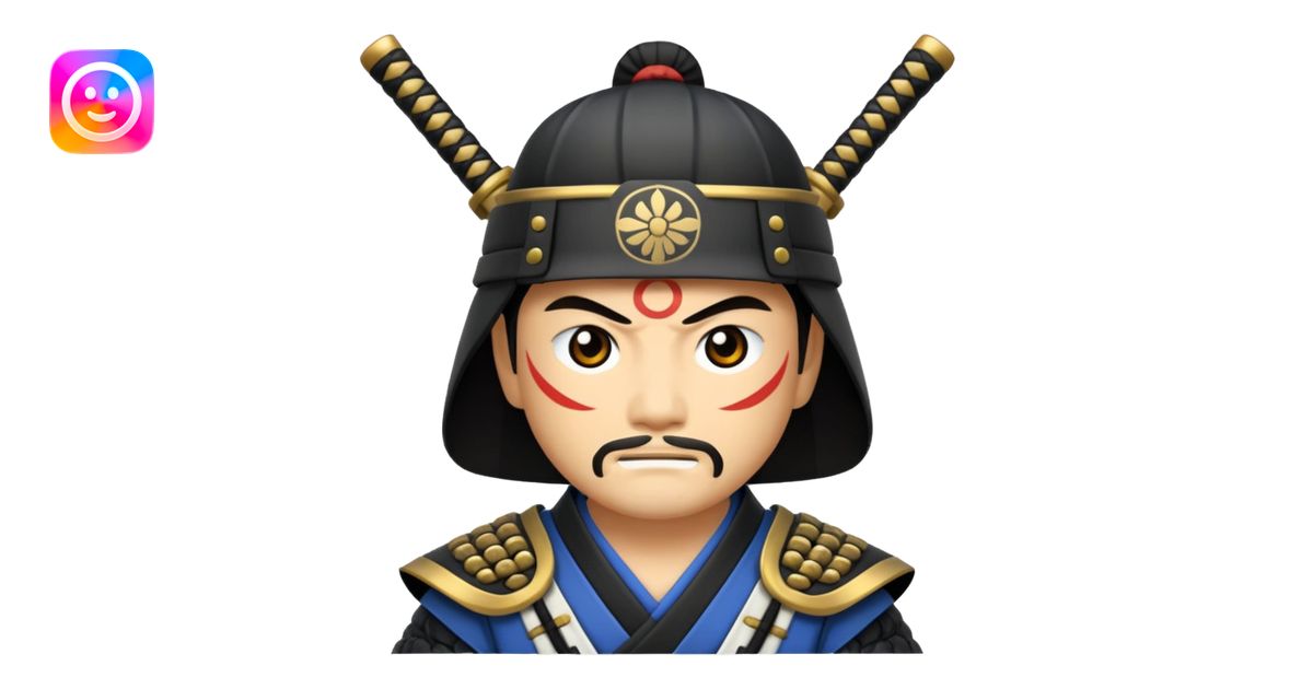 samurai emoji | AI Emoji Generator