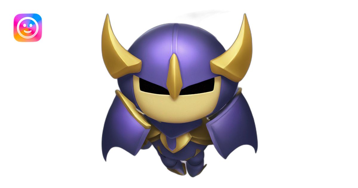 Meta Knight emoji | AI Emoji Generator