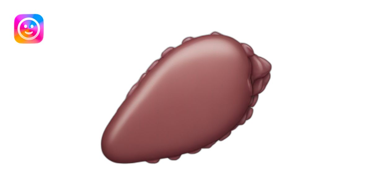 Liver emoji | AI Emoji Generator