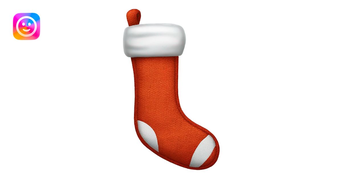 Christmas Stocking emoji | AI Emoji Generator
