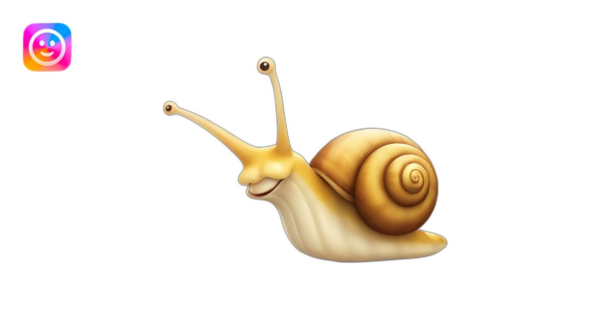 snail smiles emoji | AI Emoji Generator