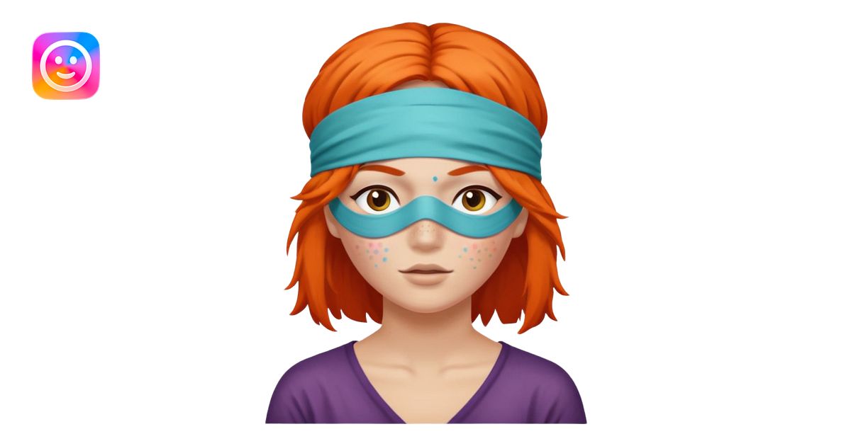 Blindfold person with different colors of hair. No trusting games with ...