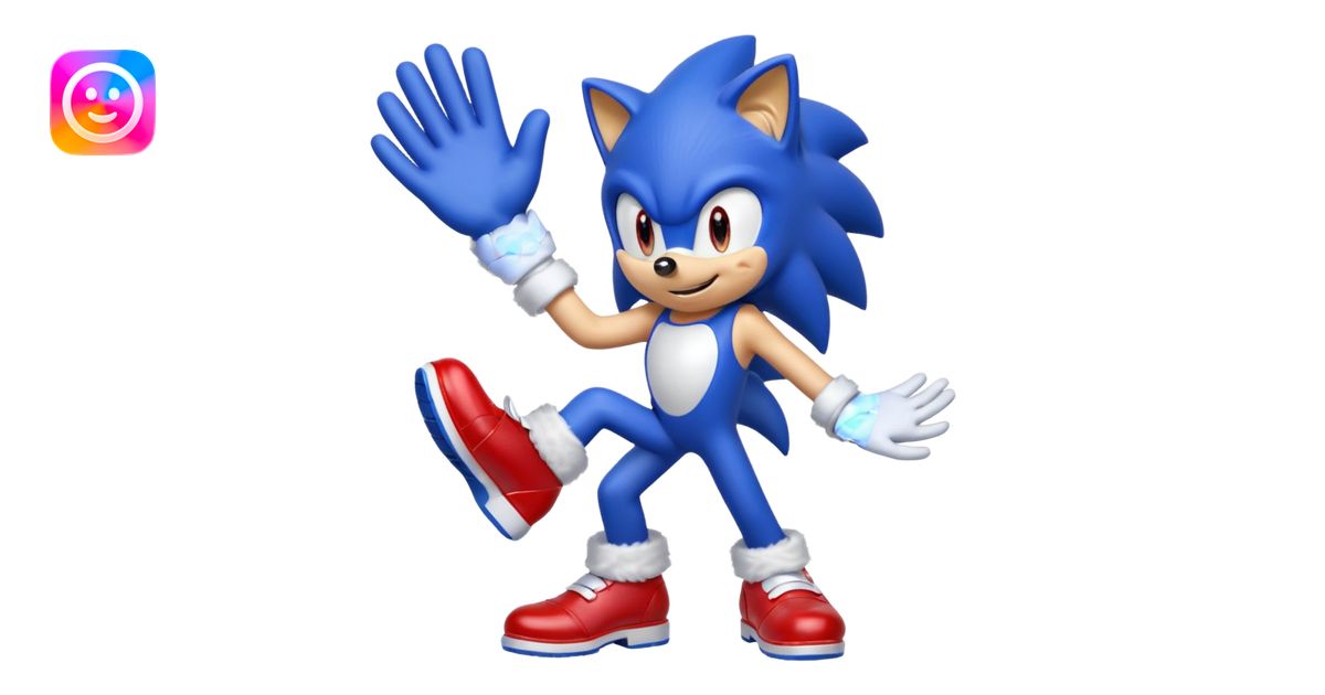 Give me a normal sonic emoji | AI Emoji Generator