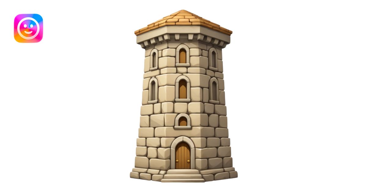 tower landmark. emoji | AI Emoji Generator