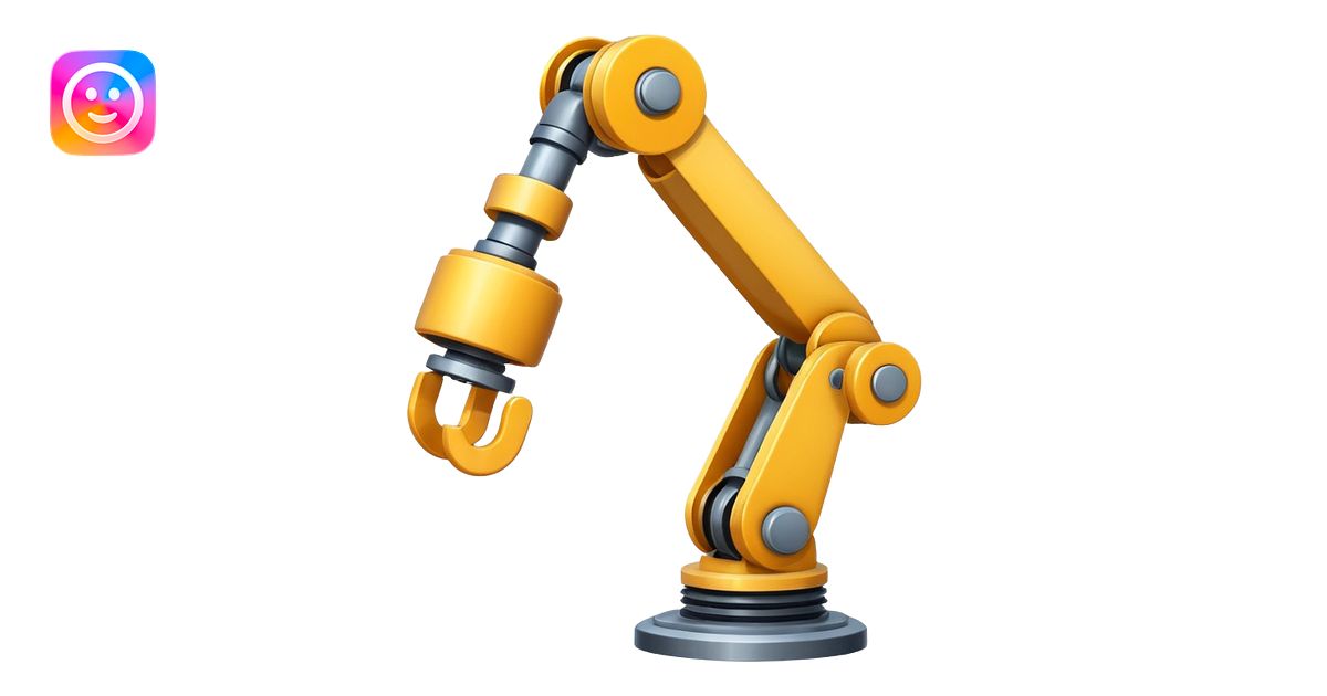 Mechanical arm emoji | AI Emoji Generator