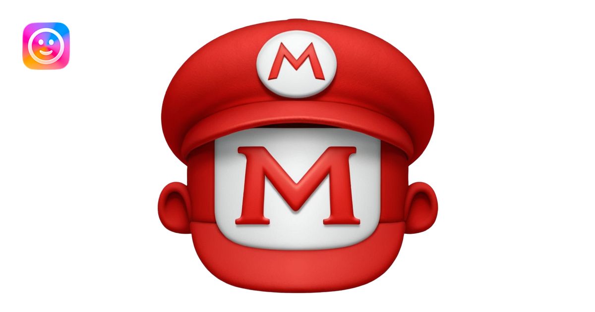 Mario hat emoji | AI Emoji Generator