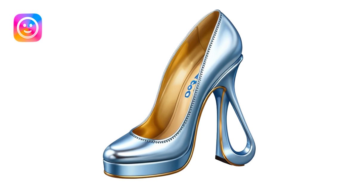 Jeff Koons style spam dress shoe sculpture emoji | AI Emoji Generator