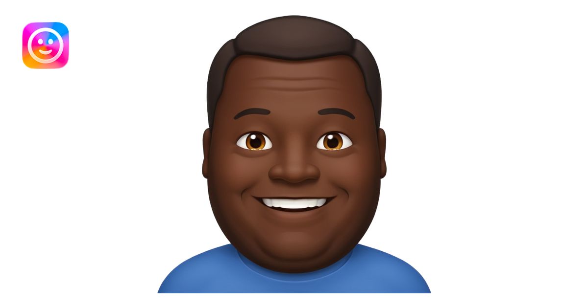heavy man emoji | AI Emoji Generator