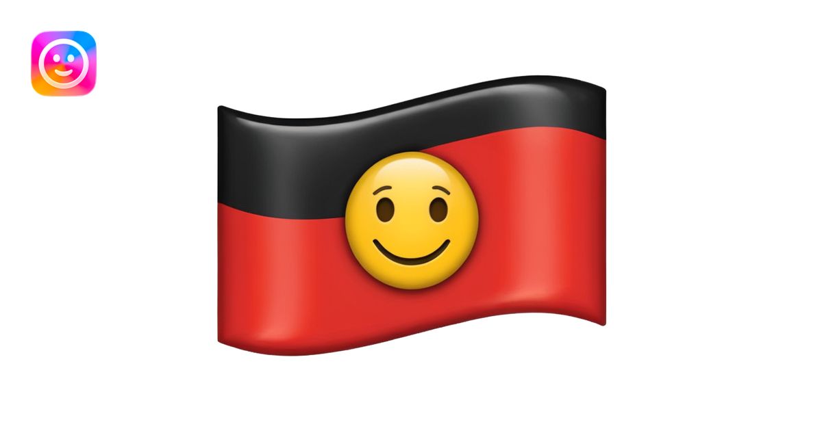 A wawy black and red rectangle with medium sized yellow circle in the ...