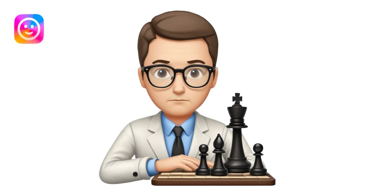 a chess coach emoji | AI Emoji Generator