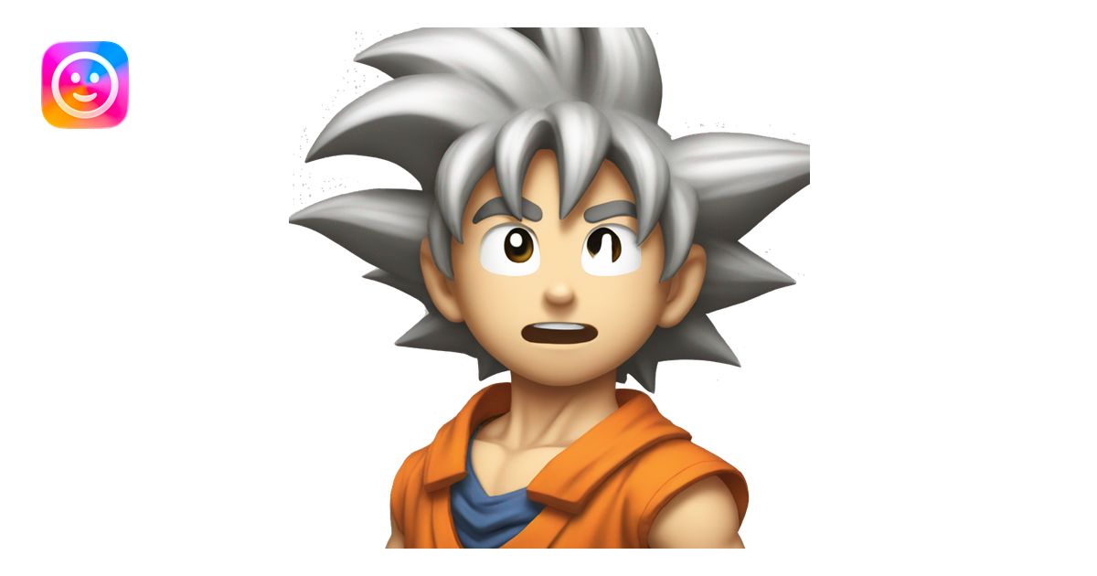 Little goku emoji | AI Emoji Generator