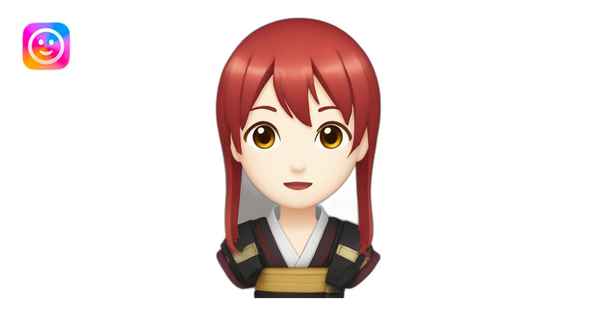 Kagura Akashi emoji | AI Emoji Generator