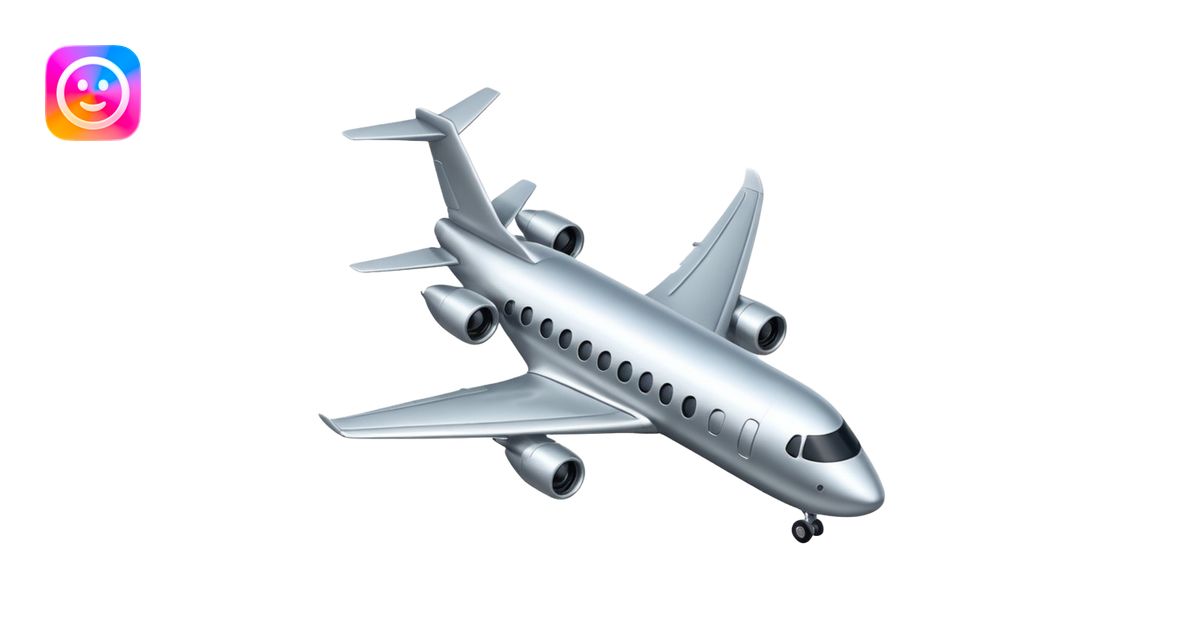Aircraft emoji | AI Emoji Generator