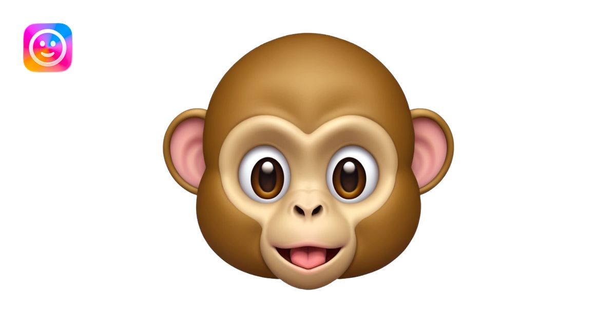 monkey sticking out tongue shy emoji | AI Emoji Generator