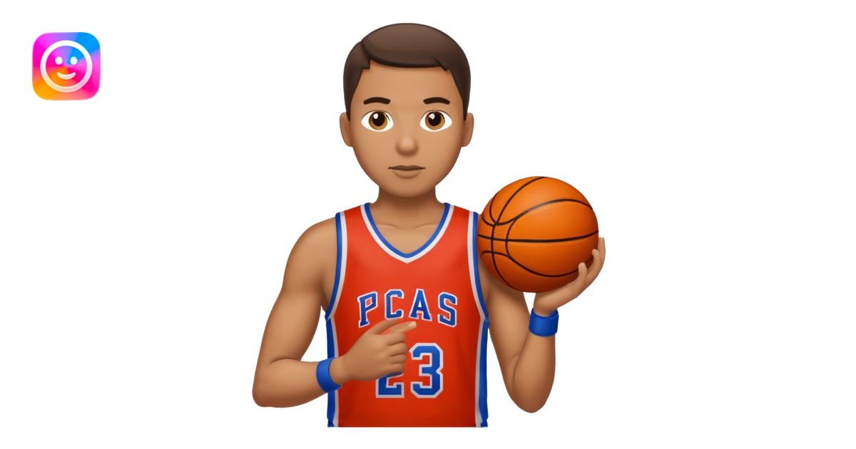 Basketball trainer emoji | AI Emoji Generator
