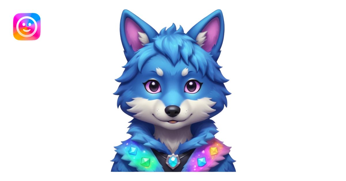 anthropomorphic anthro kawaii cute colorful shiny pastel nebula furry ...