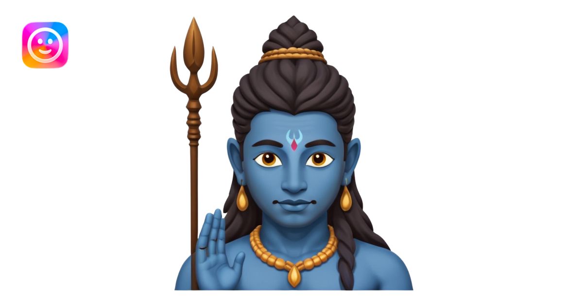shiva god emoji | AI Emoji Generator