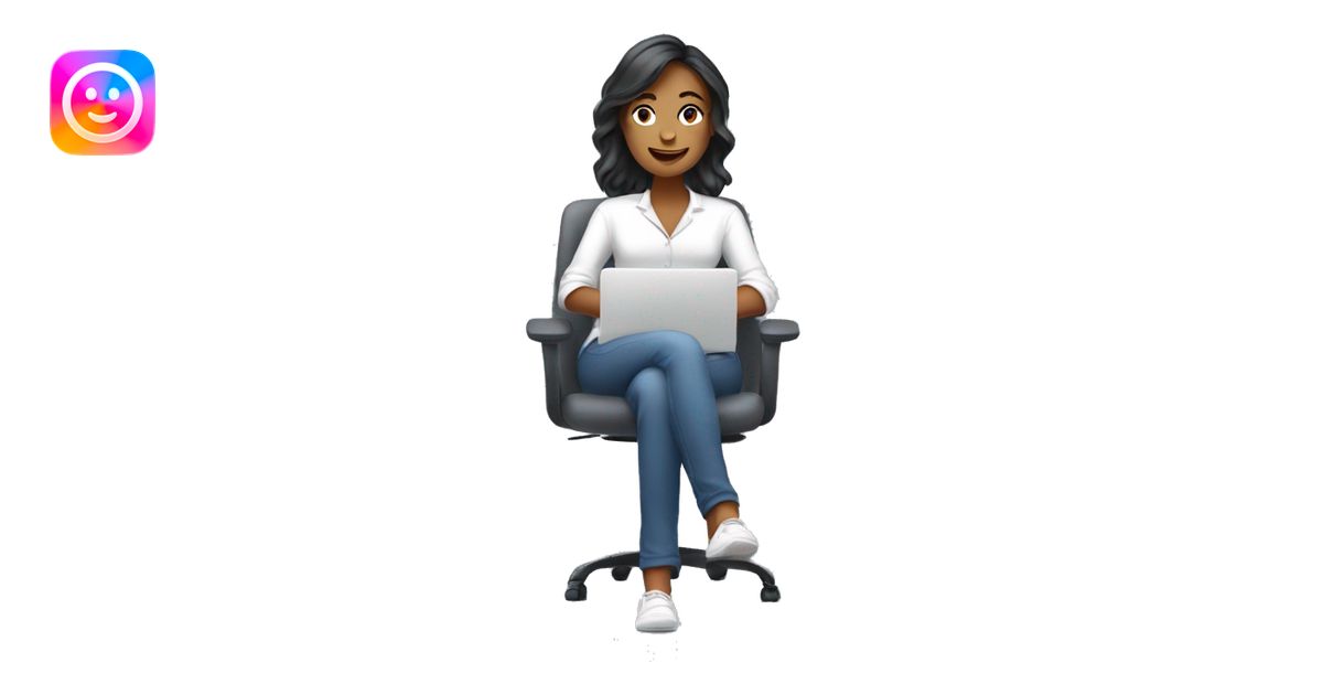 Remote worker, carefree expression, young woman in comfortable clothes ...