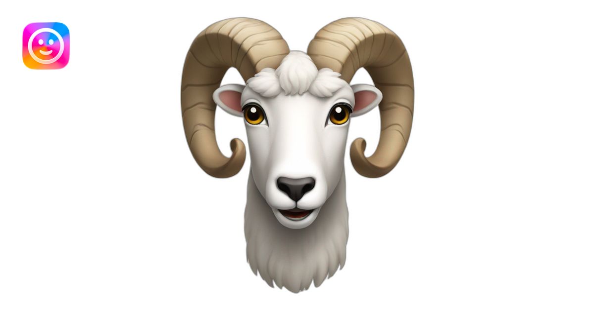 Ram emoji | AI Emoji Generator
