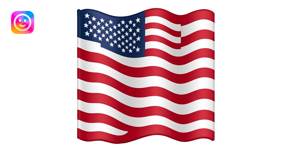 United States flag with a swastika symbol replacing the stars emoji ...