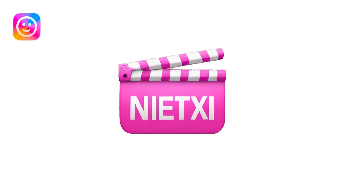 pink netflix sign emoji | AI Emoji Generator