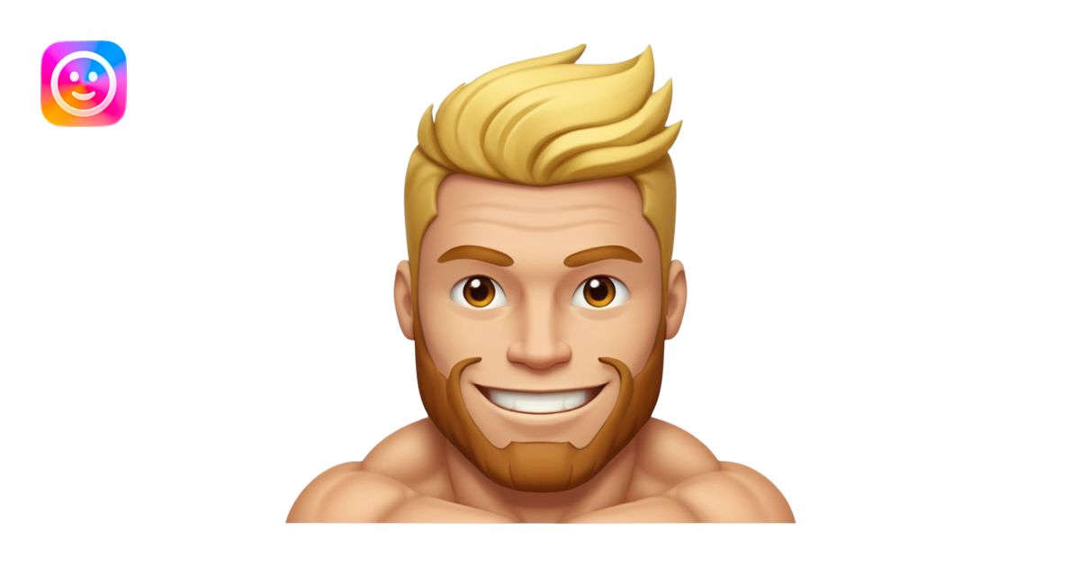 Giga chad emoji | AI Emoji Generator