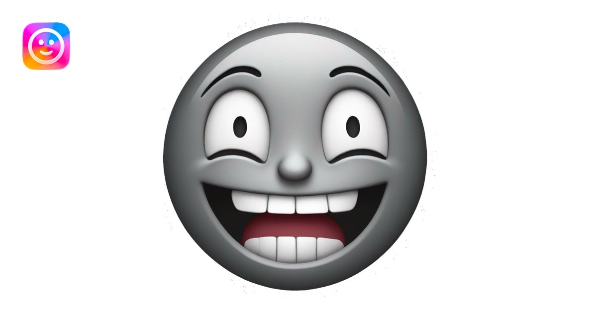 Evil laugh emoji | AI Emoji Generator