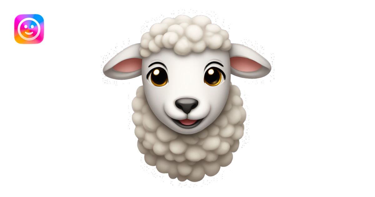 Lamb emoji | AI Emoji Generator