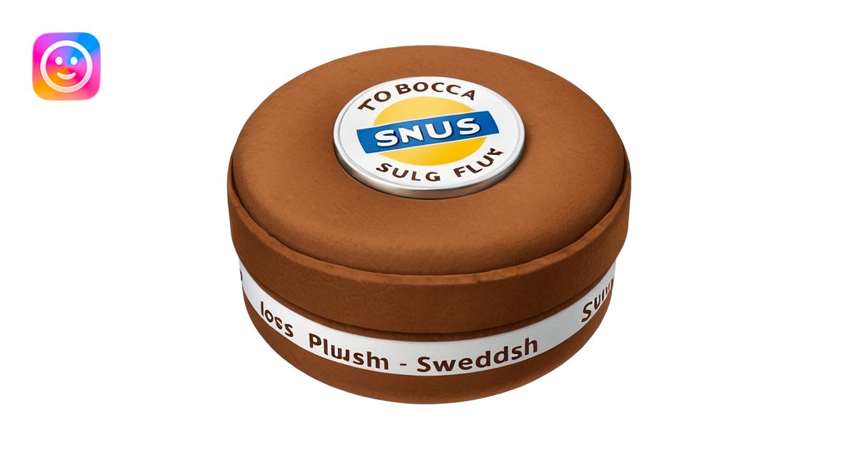Lip pillow , swedish snus emoji | AI Emoji Generator