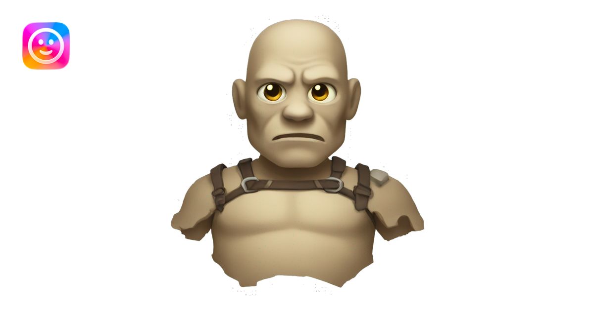 Golem emoji | AI Emoji Generator