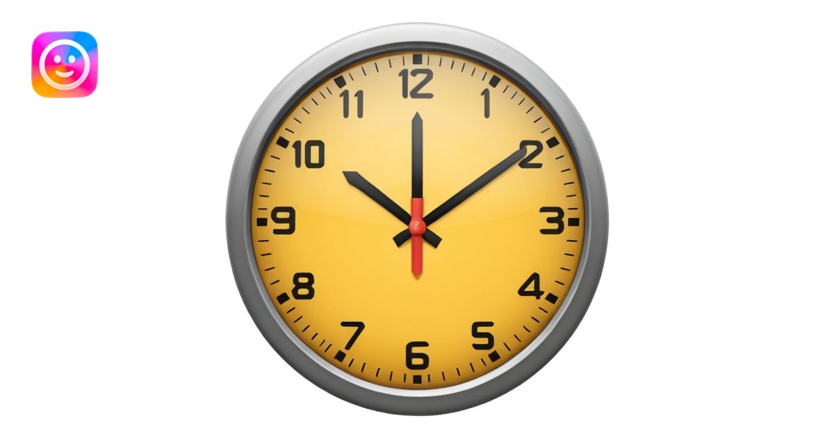 mac os icon clock counter-clockwise emoji | AI Emoji Generator