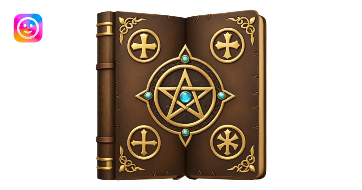 spell book emoji | AI Emoji Generator