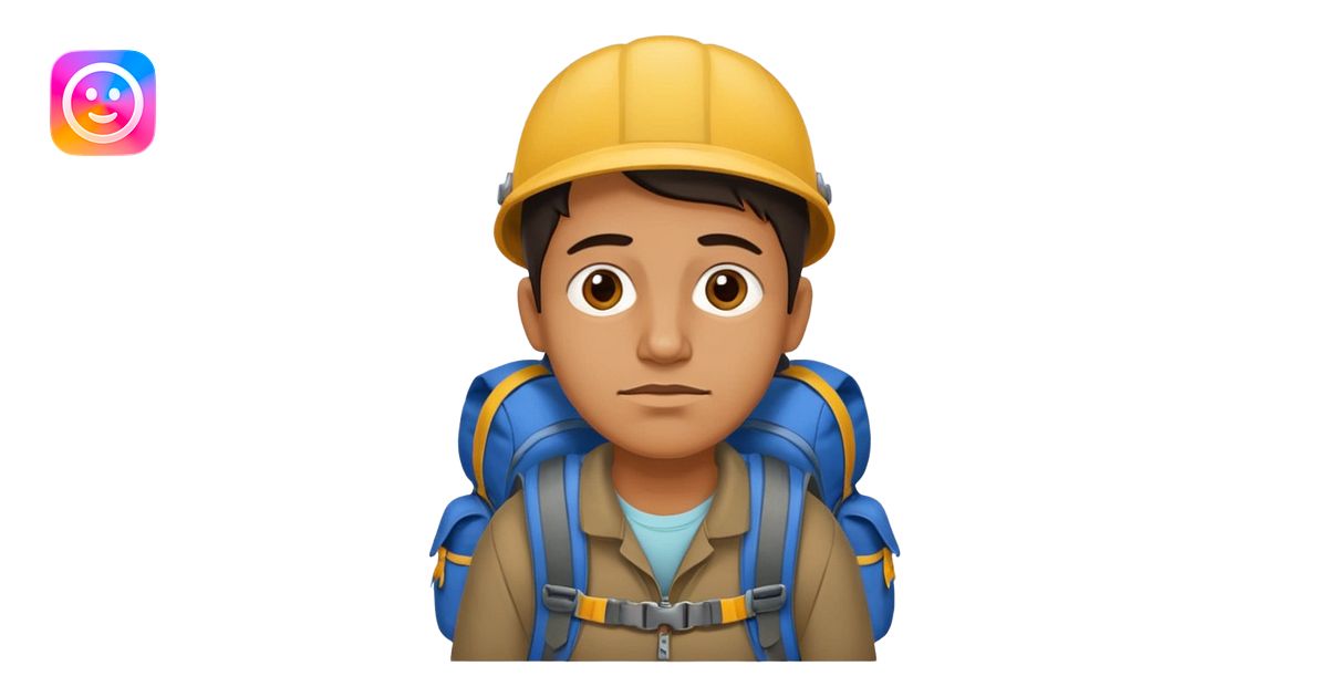 The Venezuelan migrant emoji | AI Emoji Generator