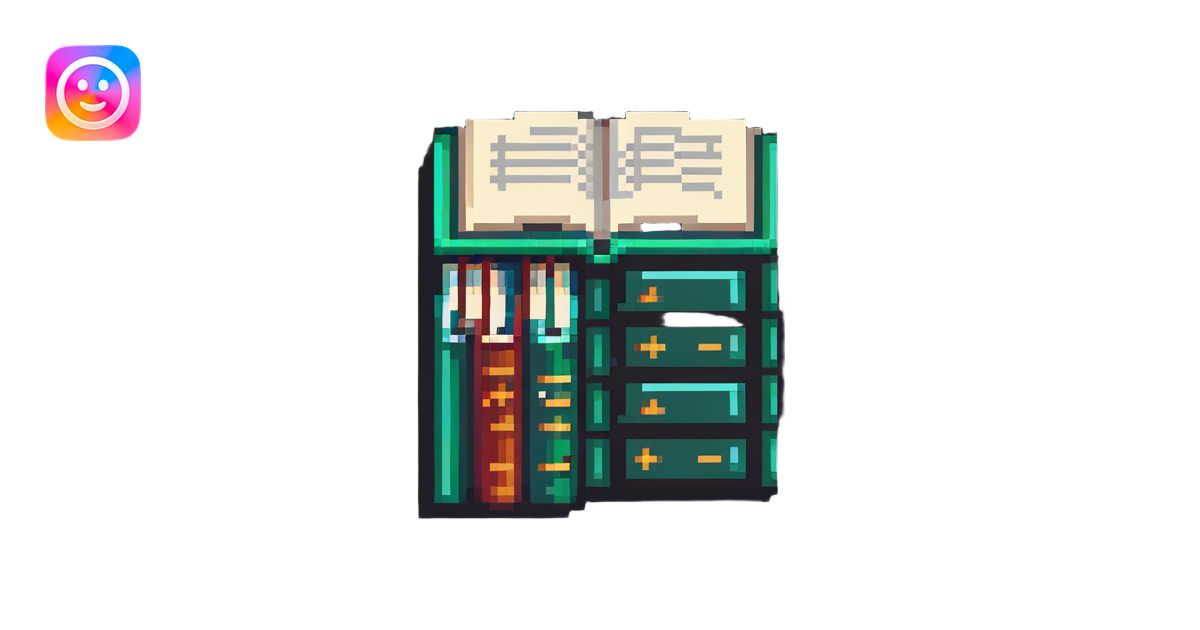knowledge base icon with book and database symbol illustration | AI ...