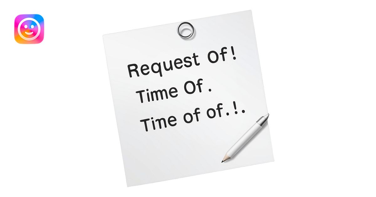 Request time off emoji | AI Emoji Generator