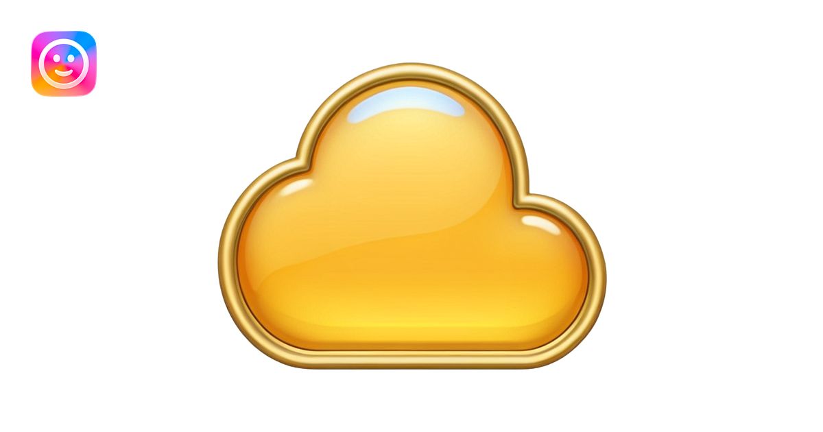 shiny gold line emoji | AI Emoji Generator