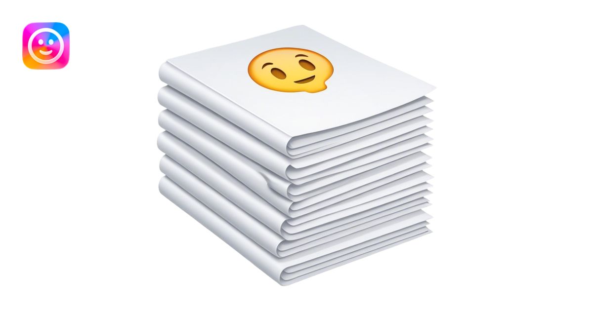 folhas de papel emoji | AI Emoji Generator