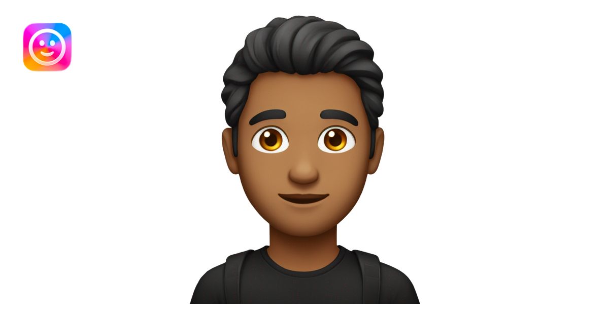 An brown beautiful Indian guy with middle part long hairs and black ...