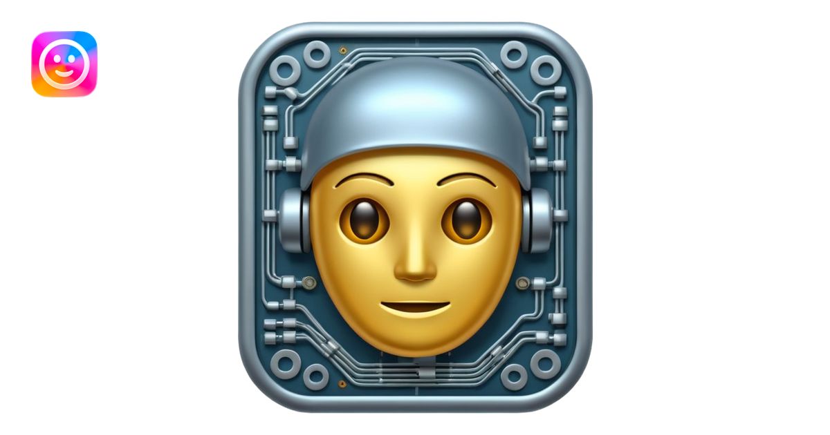 emoji of artificial intelligence itself emoji | AI Emoji Generator