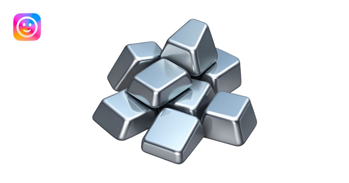 pieces of rare earth metals emoji | AI Emoji Generator