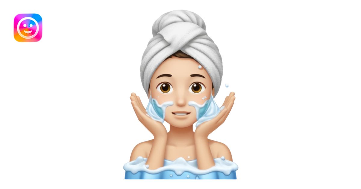 wash face emoji | AI Emoji Generator