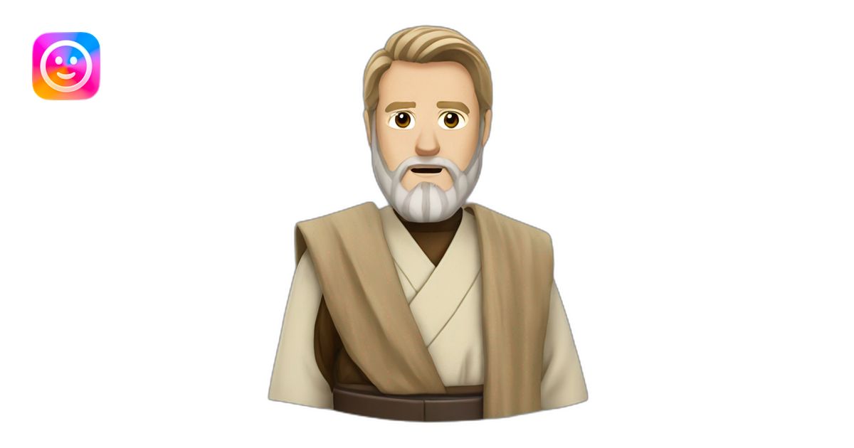 Obi-Wan Kenobi emoji | AI Emoji Generator