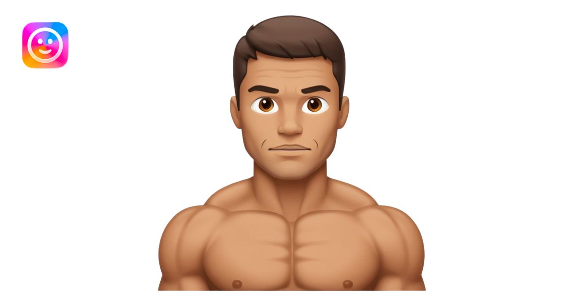 Create sigma giga Chad man emoji | AI Emoji Generator