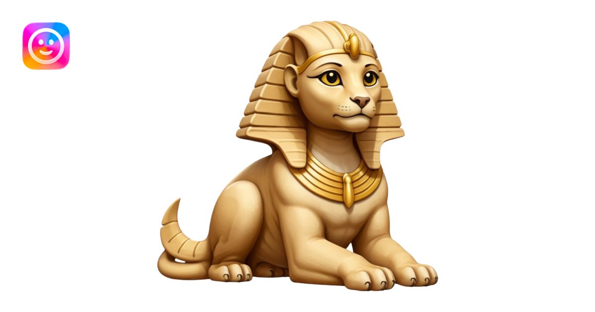 Sphinx emoji | AI Emoji Generator